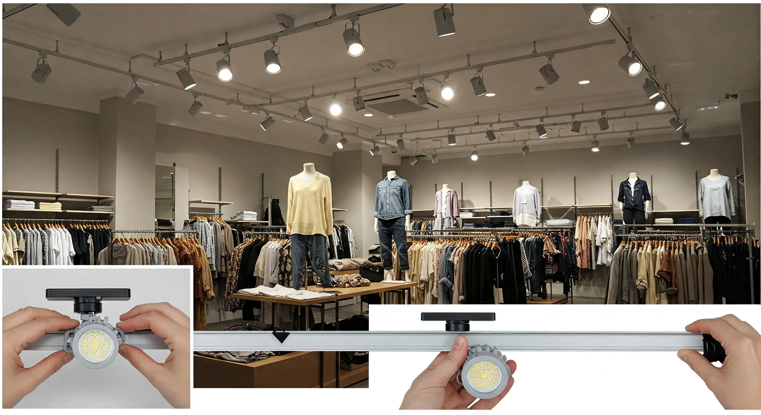 how to install led track lighting? - XHLUX