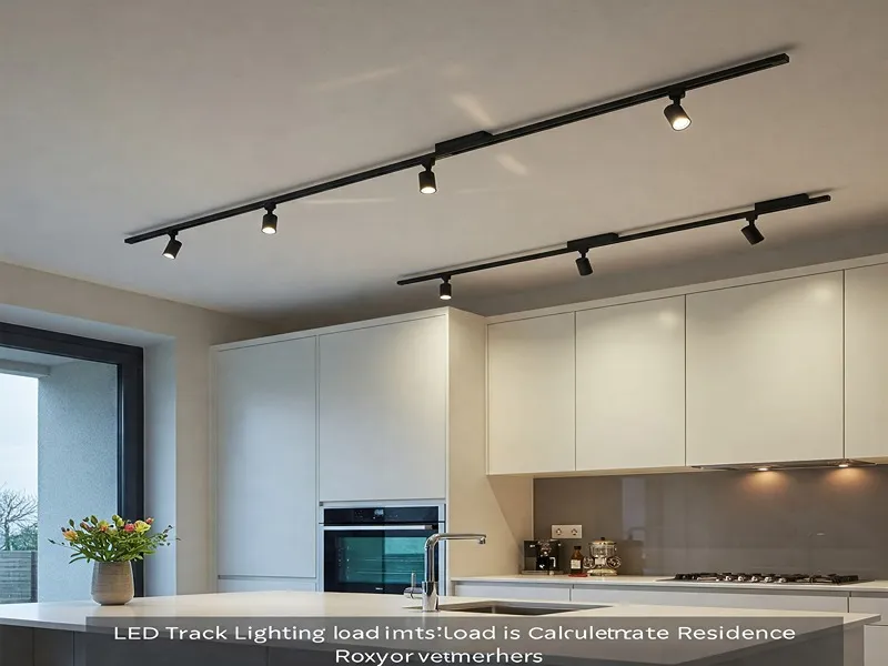 how is led track lighting load in residences calculated? - XHLUX