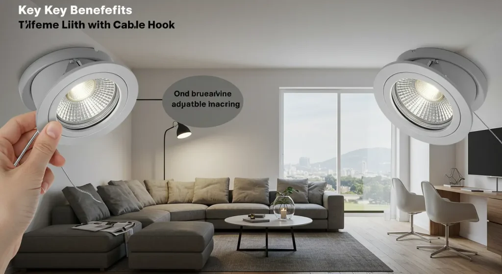 Downlights with Cable Hook: The Ultimate Guide to Home Lighting - XHLUX