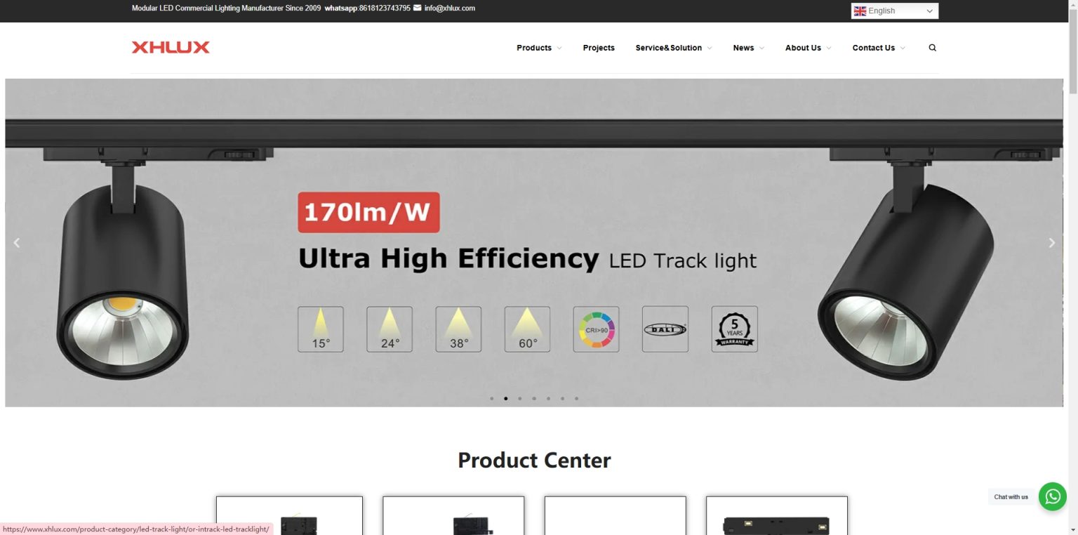 Top 10 LED Track Lighting Manufacturers: Best Guide for 2025 - XHLUX