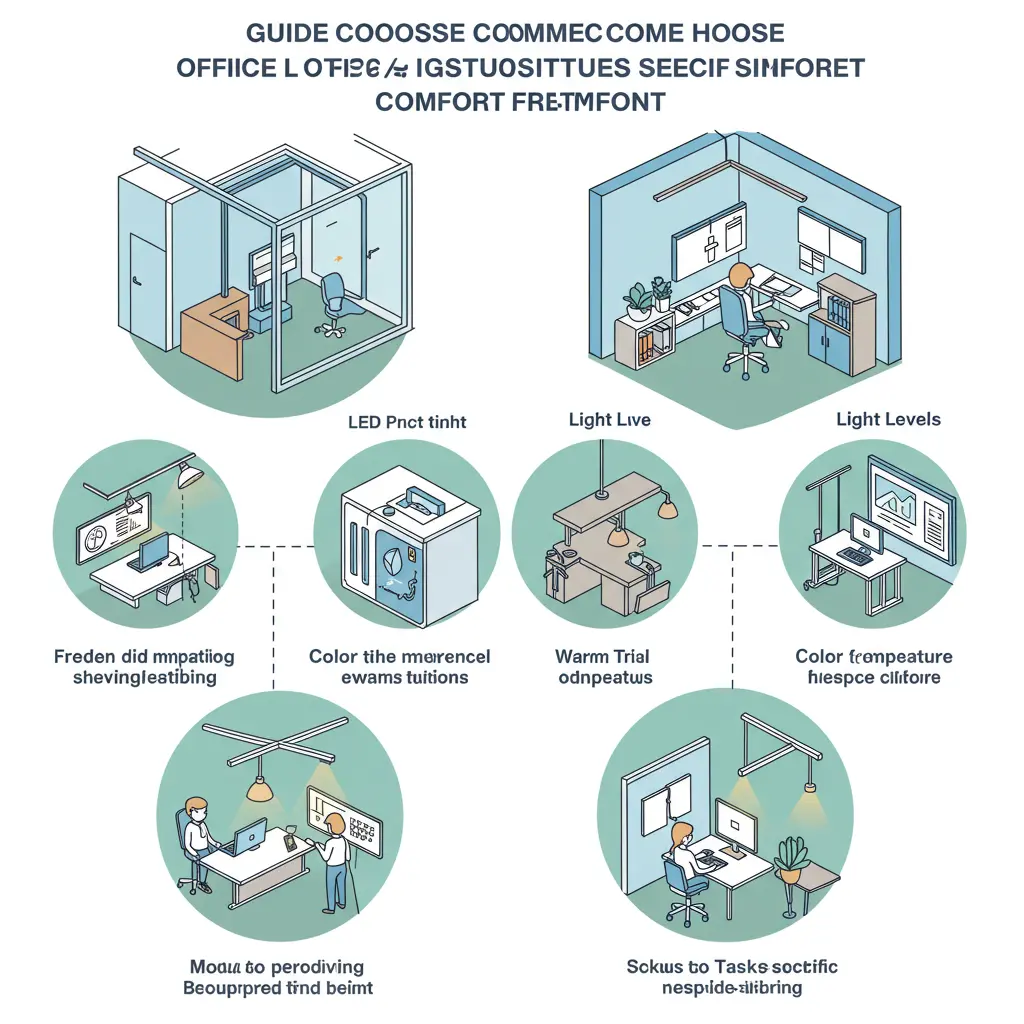How to Choose Commercial Office Lighting Fixtures for Comfort - XHLUX