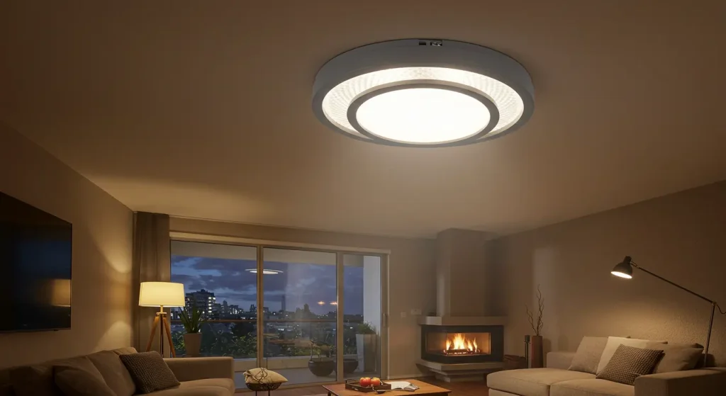 Luminária de teto LED de 6000 lúmens vs. 4000 lúmens: qual escolher?