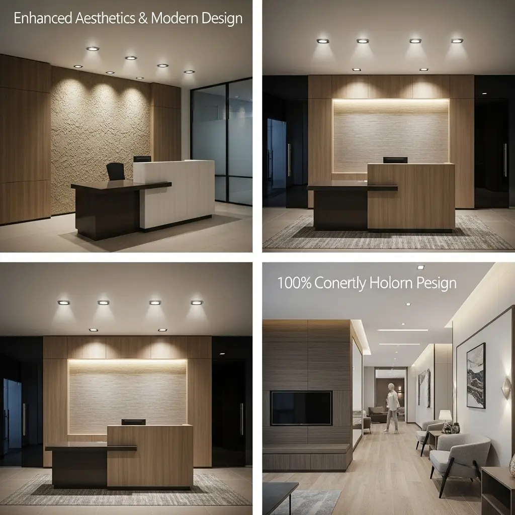 Benefits of Recess Ceiling Spot Lights for Commercial Spaces