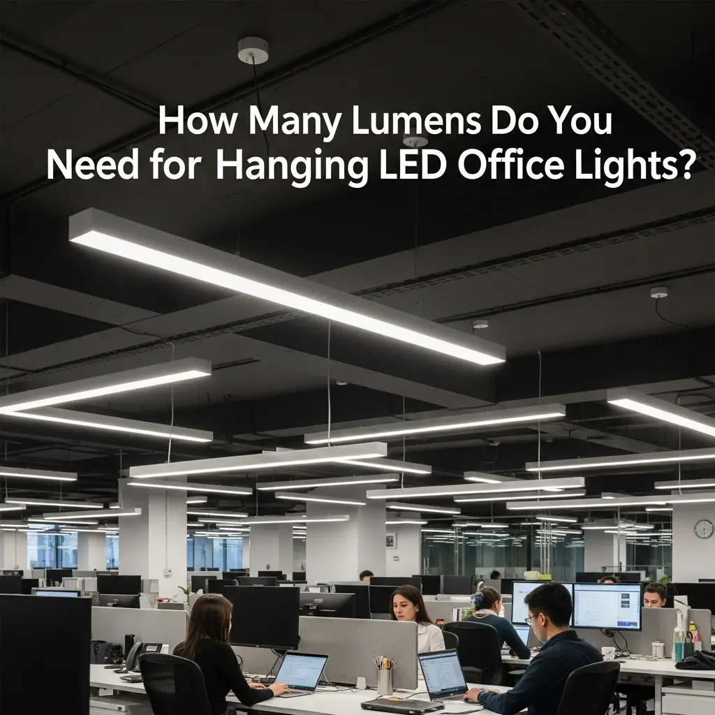 How Many Lumens You Need for Hanging LED Office Lights - XHLUX