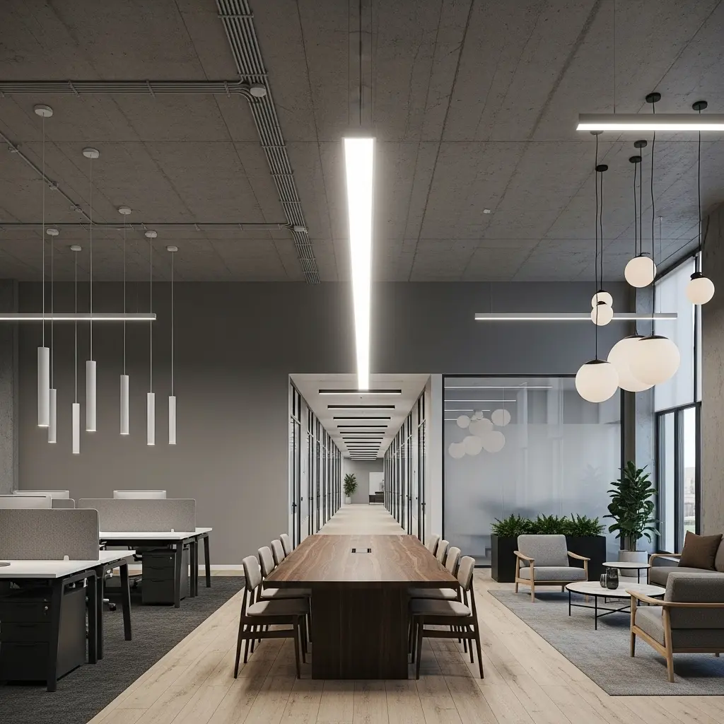 Office Chandelier Lighting Solutions for Corporate Interiors - XHLUX