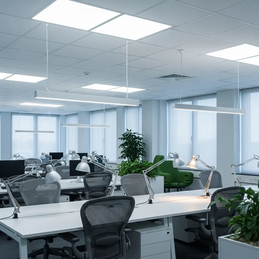 Recommended Office Lighting for Productivity and Visual Comfort