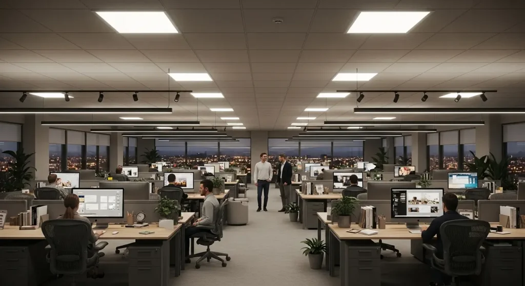 Recommended Office Lighting for Productivity and Visual Comfort