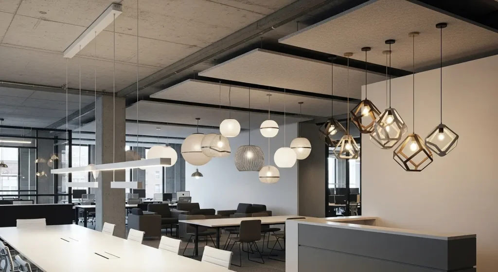 Office Chandelier Lighting Solutions for Corporate Interiors - XHLUX