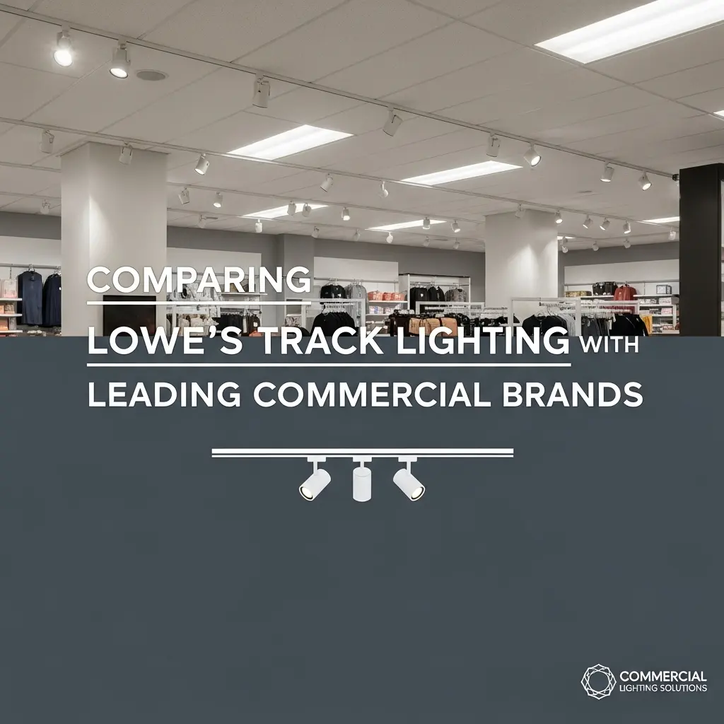 Comparing Lowes Track Lighting With Leading Commercial Brands