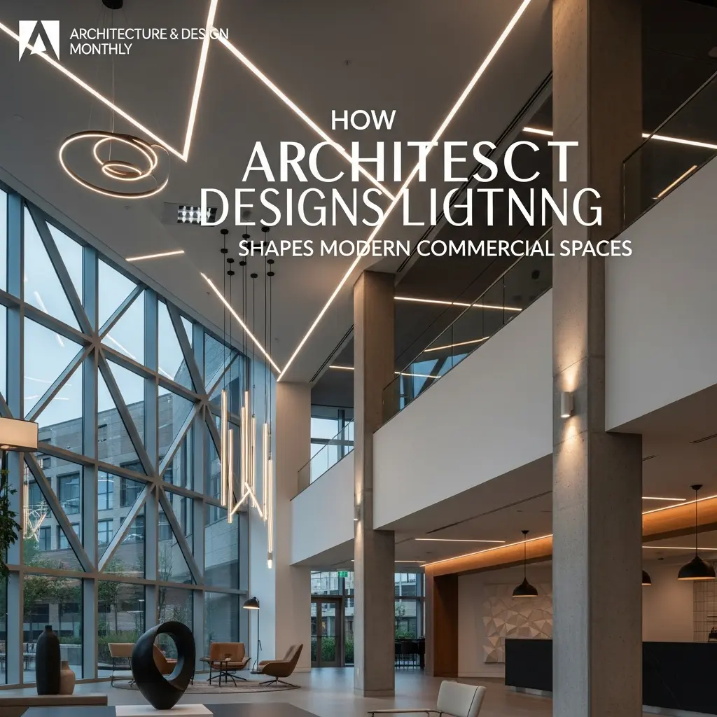 How Architect Design Lighting Shapes Modern Commercial Spaces