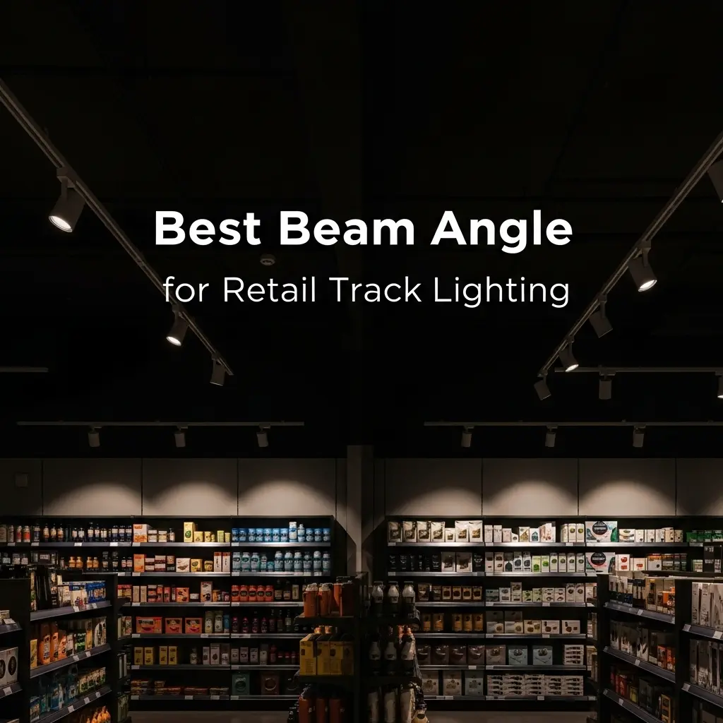 Best Beam Angle for Retail Track Lighting - XHLUX