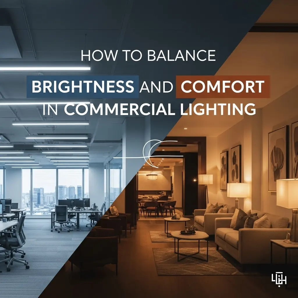 How to Balance Brightness and Comfort in Commercial Lighting - XHLUX