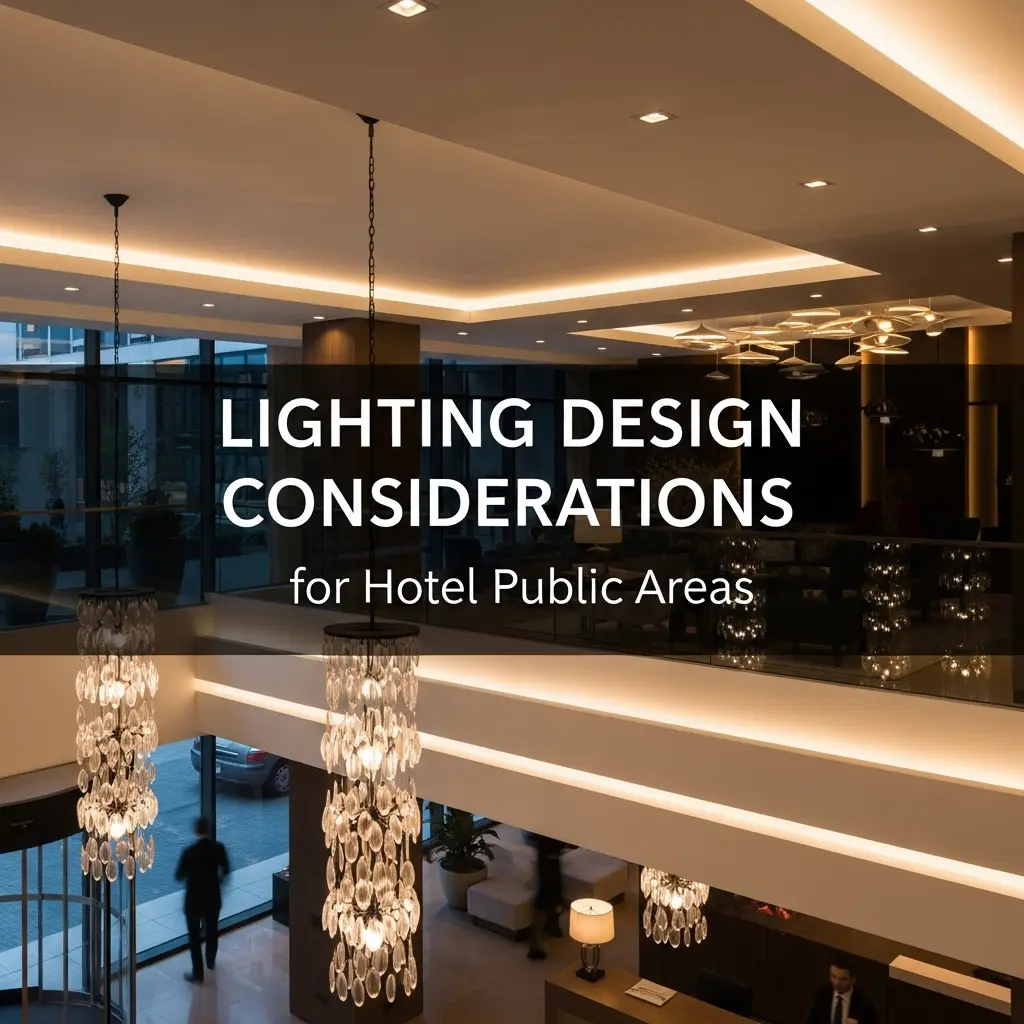 Lighting Design Considerations for Hotel Public Areas - XHLUX