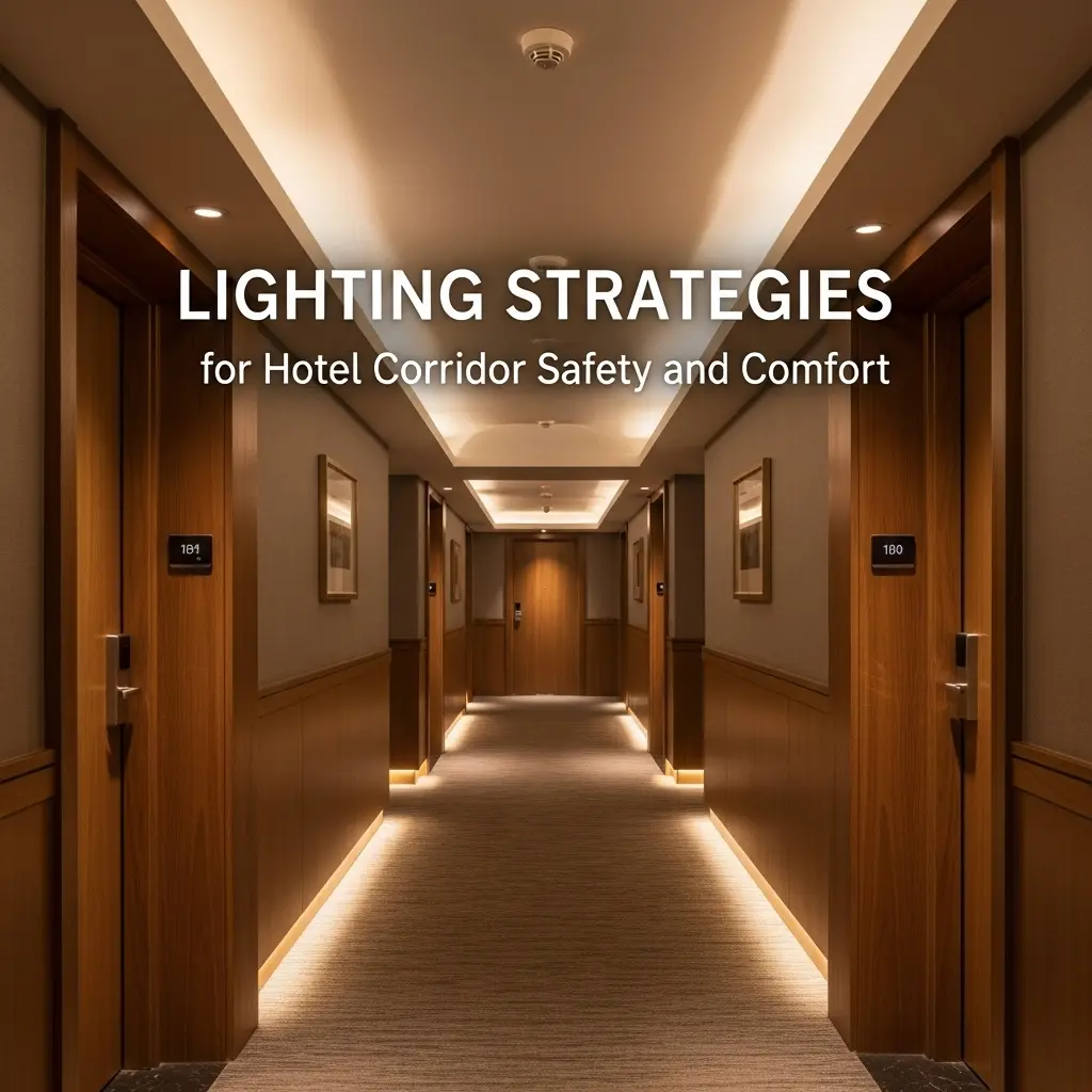 Lighting Strategies for Hotel Corridor Safety and Comfort - XHLUX