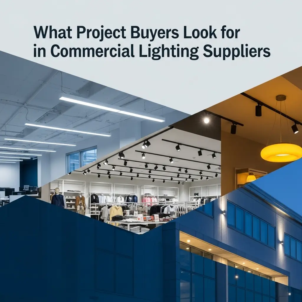 What Project Buyers Look for in Commercial Lighting Suppliers - XHLUX