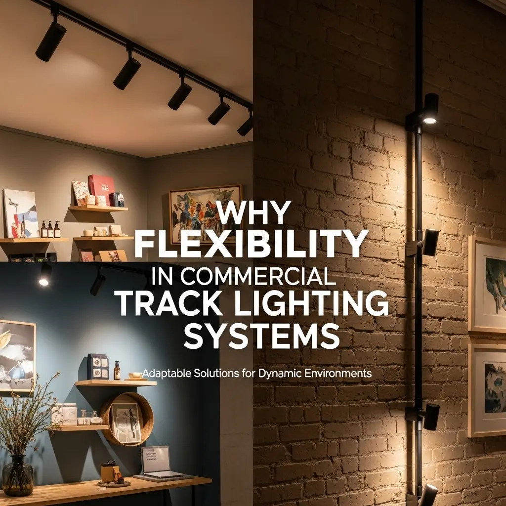 Why Flexibility Matters in Commercial Track Lighting Systems - XHLUX